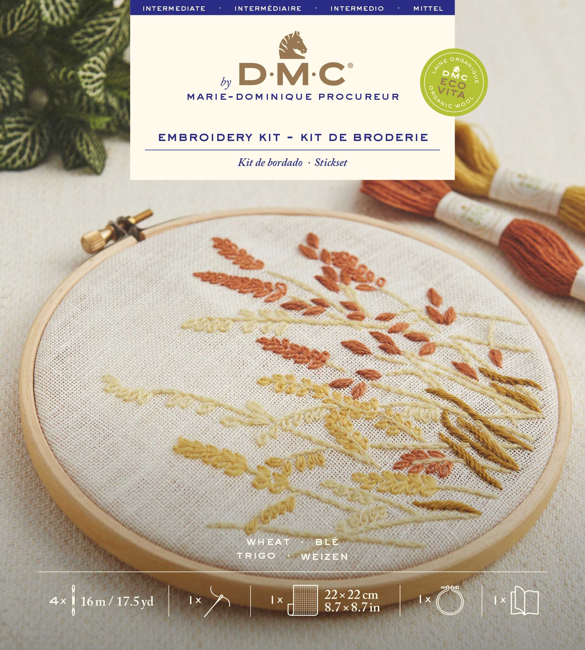Eco vita broderi-kit | Villy Jensen